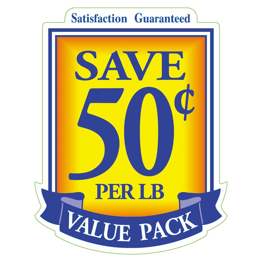 VALUE PACK SAVE 50 CENTS PER LB value-pack-save-50-cents-per-lb