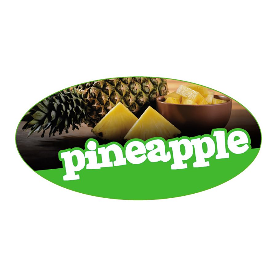 PINEAPPLE FLAVOR LABEL