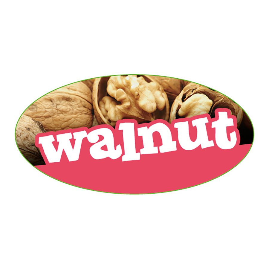 WALNUT FLAVOR LABEL